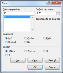 When a tab is not just a tab, part 2: right tabs - Legal Office Guru