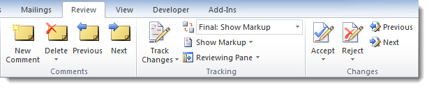 Inserting Comments With Track Changes Legal Office Guru