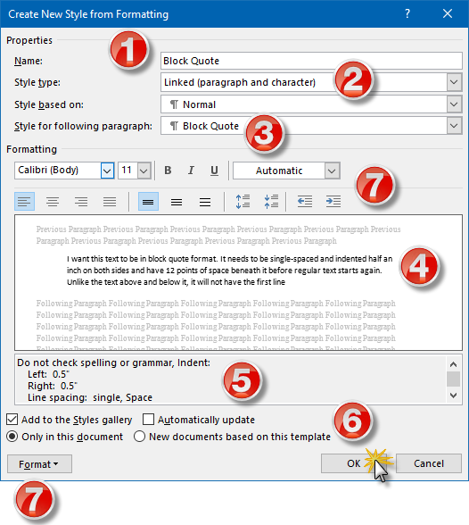 Creating New Styles In Microsoft Word Legal Office Guru