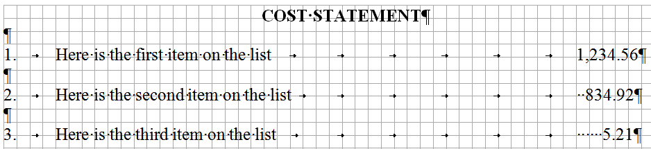 When A Tab Is Not Just A Tab Part 1 Decimal Tabs Legal Office Guru
