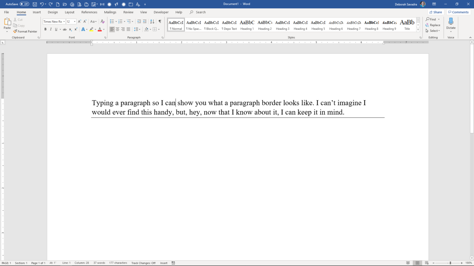 “Where did that line come from (and how do I get rid of it)?” - Legal ...