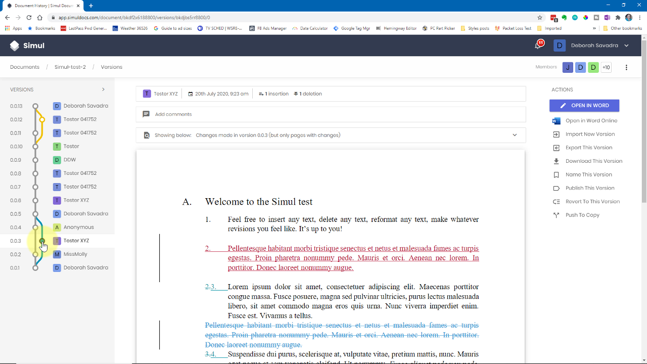 3 Track Changes DON’Ts plus a review of Simul - Legal Office Guru