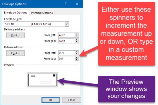 How to print an envelope in Microsoft Word - Legal Office Guru