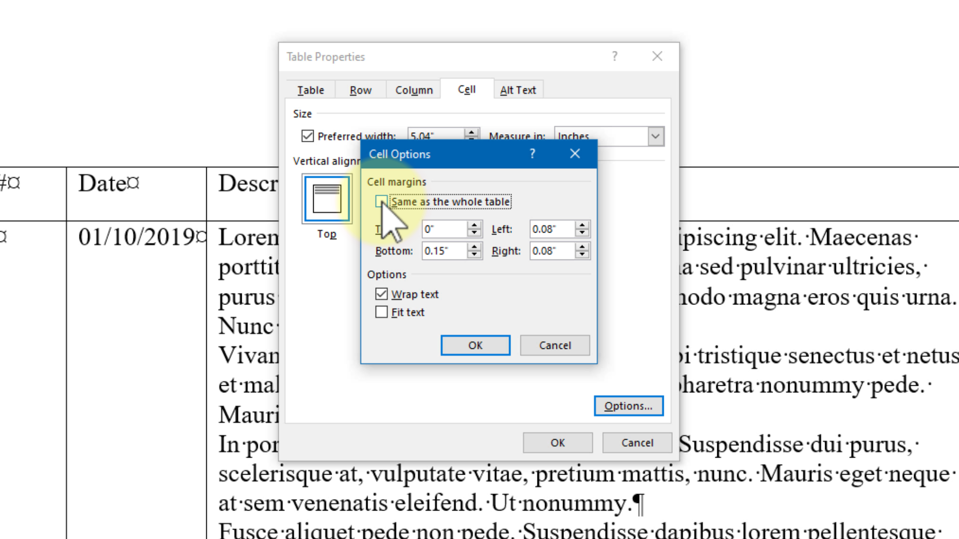 7 Table Tricks You (Probably) Don't Know - Legal Office Guru